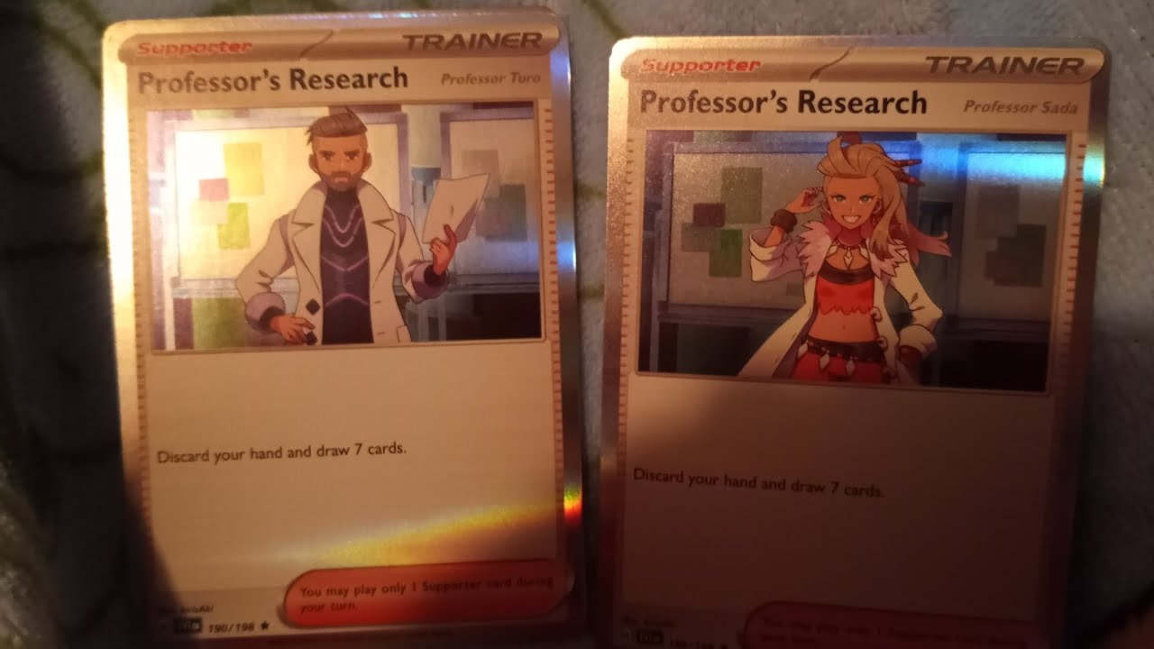 Two Professors, Two Worlds: 5 Pack Pull Base Set Scarlet And Violet #1 ...