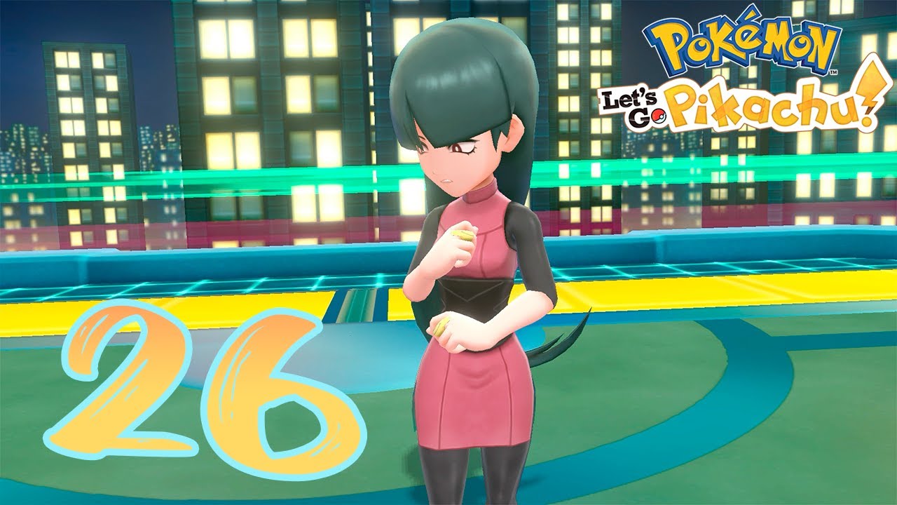 Pokémon Lets Go Ep. 26 - LA HERMOSA LIDER SABRINA - YouTube