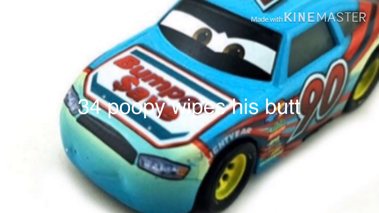 Cars 3 stock car ranking list - YouTube