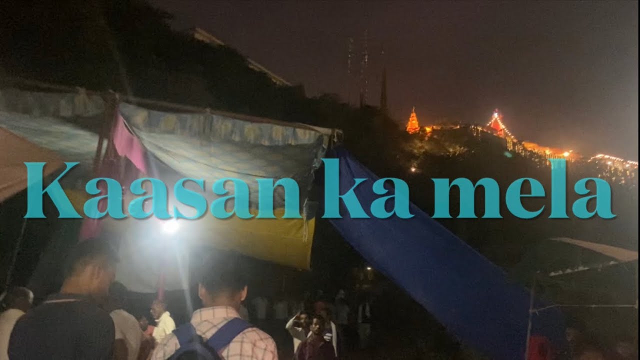 Aj gye kaasan ke mele me arawali parvat mala pe hai mandir - YouTube