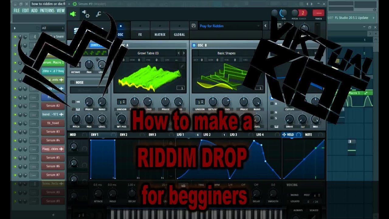 How To Make A Riddim Drop In Under 5 Minutes (For Beginners) - YouTube