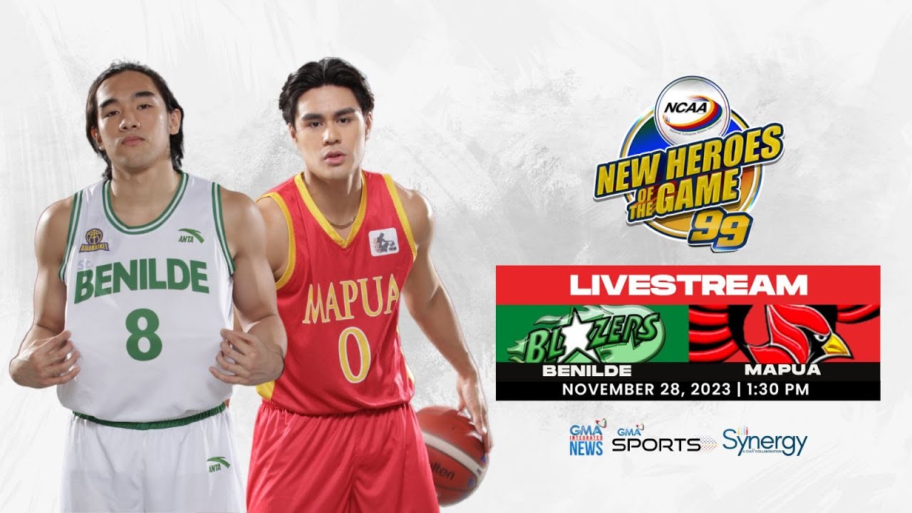 NCAA Season 99 | Mapua vs. Benilde (Men's Basketball) | LIVESTREAM ...
