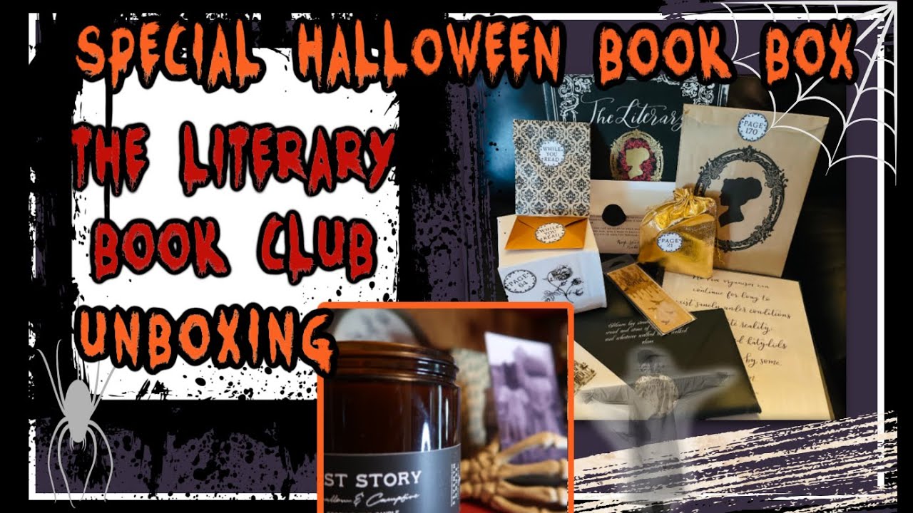 Literary Book Club Limited Edition Halloween Box 2023 UNBOXING ...