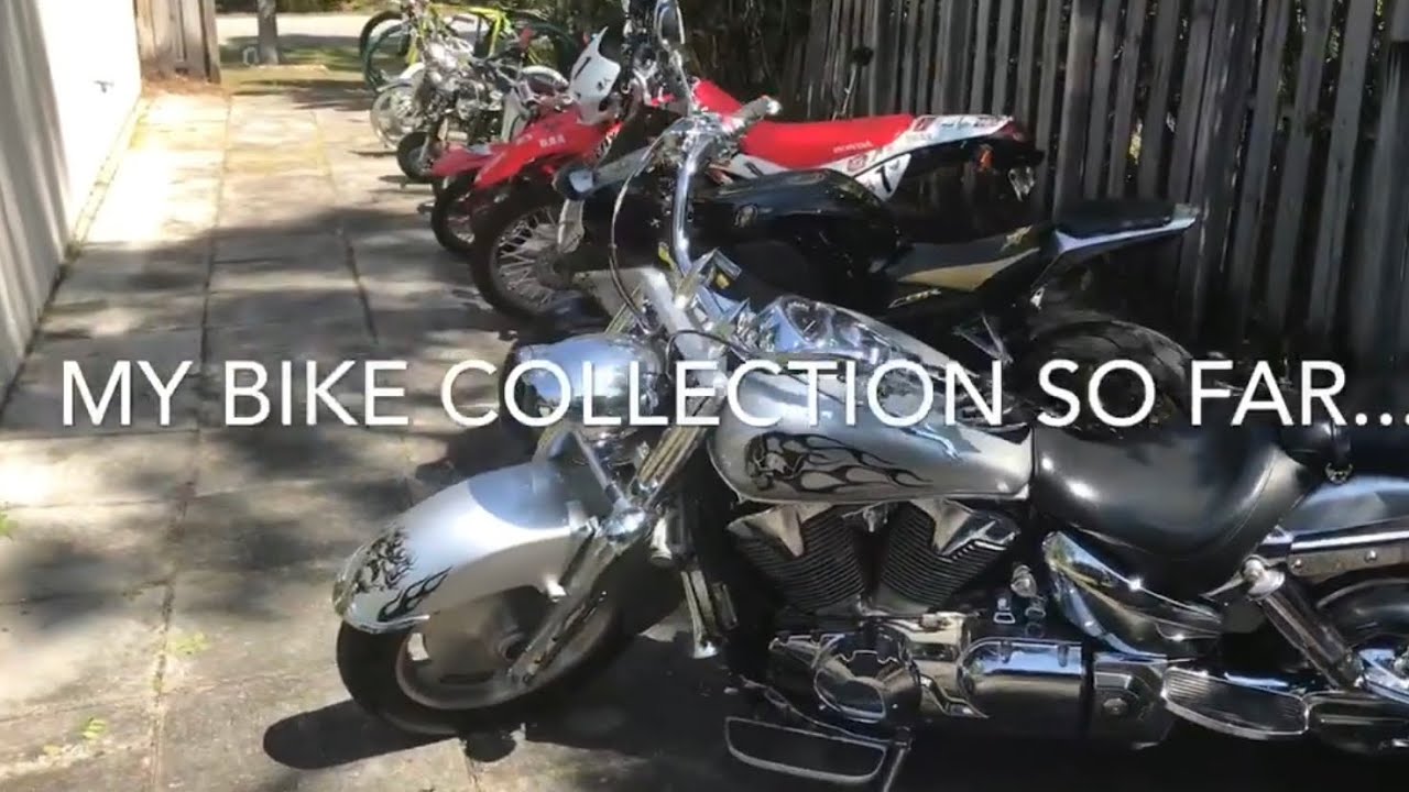 My Motorcycle and Bike Collection - YouTube