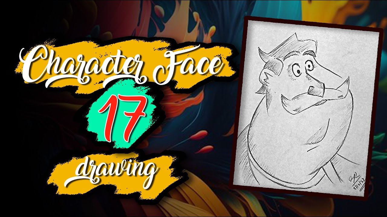 17 | Learning How to Draw Character Face - YouTube
