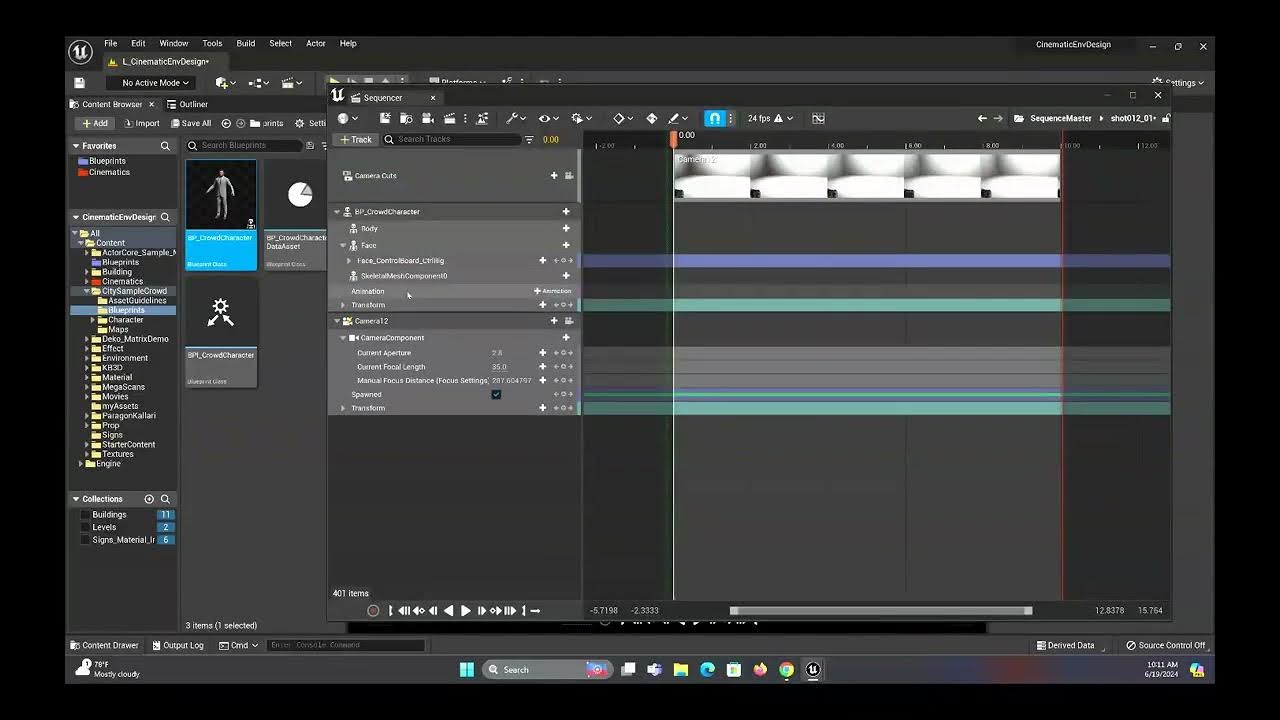 UE5: How to animate Crowd Characters in Sequencer - YouTube