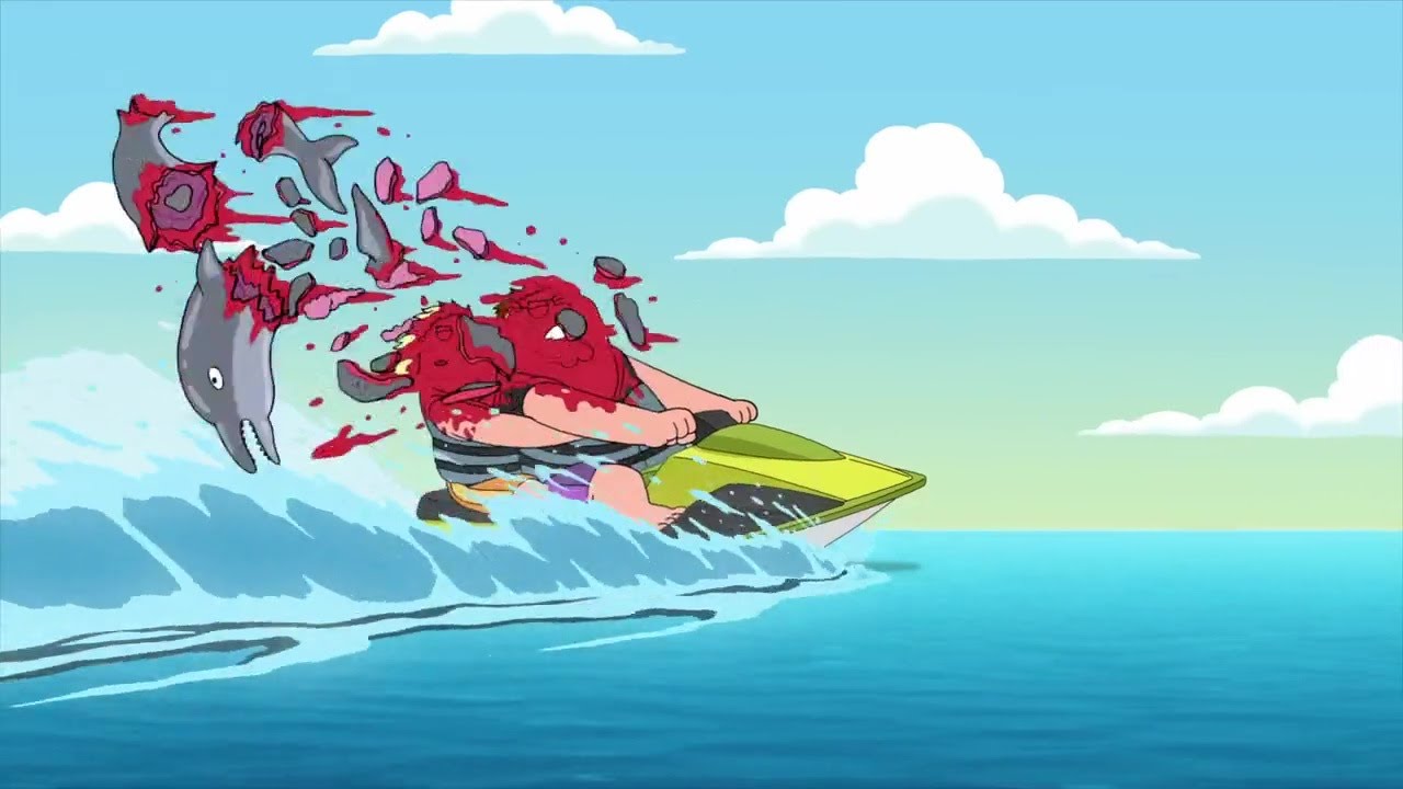 Family Guy - Peter and Chris Jet Skiing - YouTube