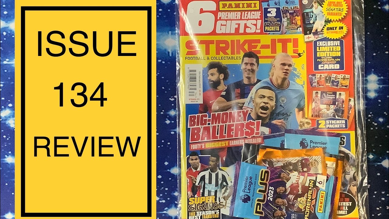 Panini STRIKE-IT! Magazine issue 134 ( Review) - YouTube