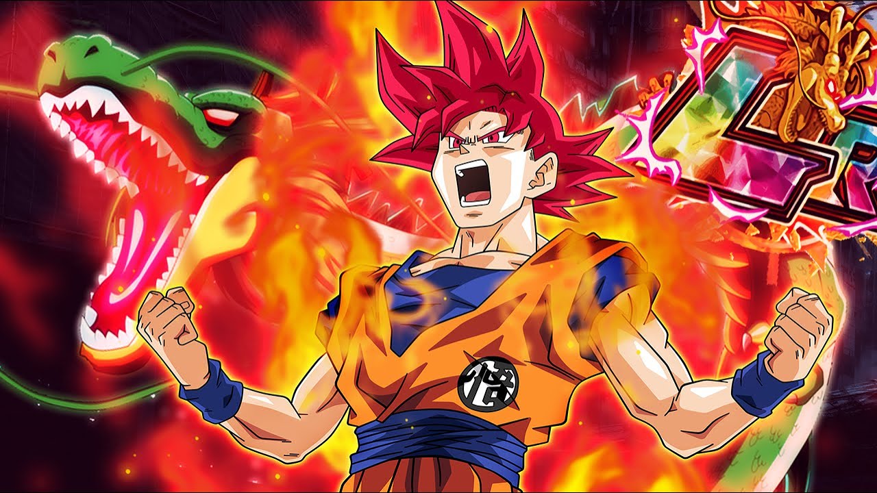 SHOWCASE GOKU GOD LR DOKKAN BATTLE - YouTube