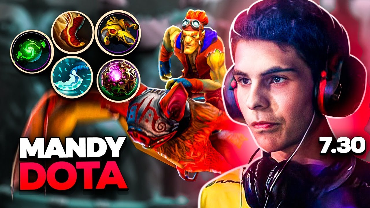 LA MEJOR BUILD PARA MID BATRIDER 7.30 | MANDY DOTA 2 - YouTube