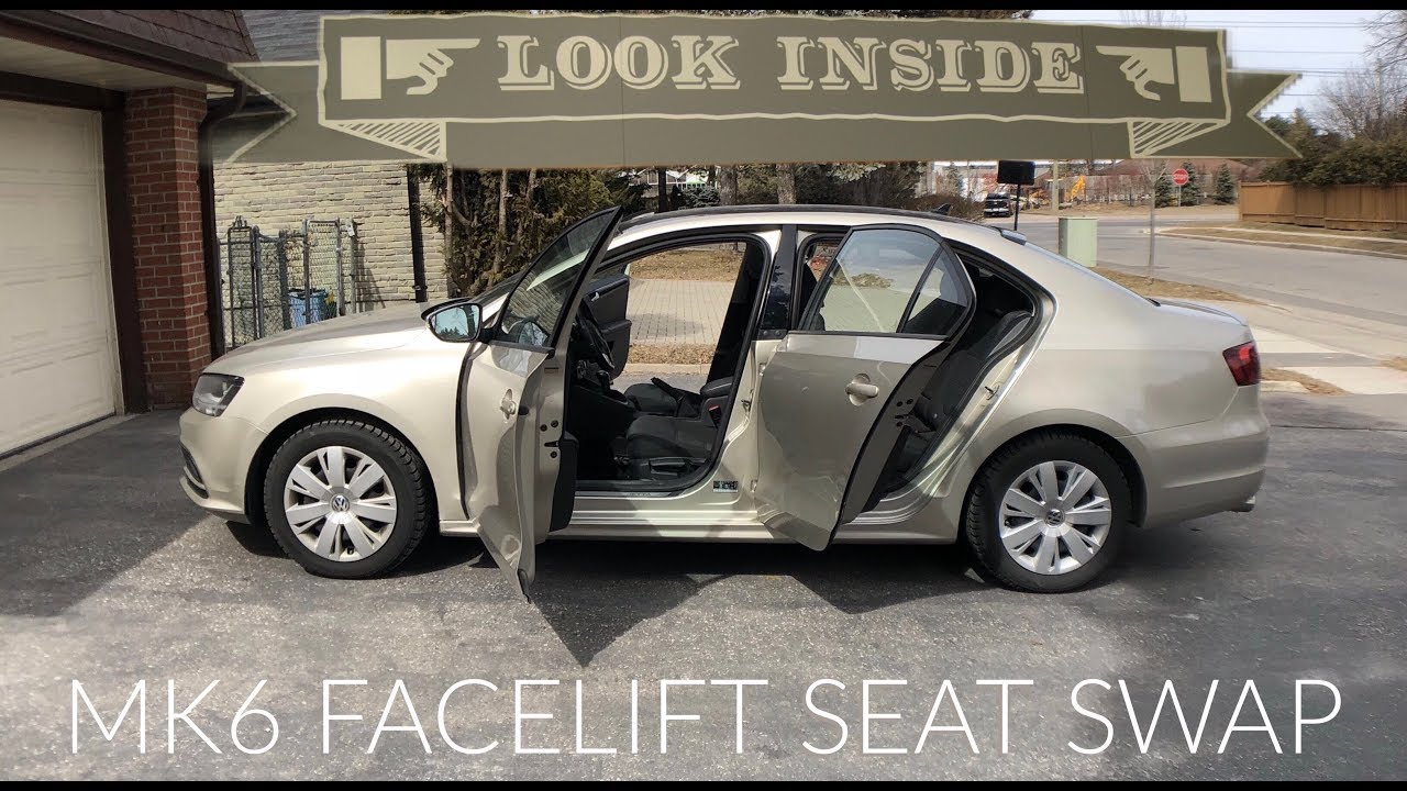 New Mod For My 2014 MK6 Jetta S - A 2015+ Jetta Facelift Seats With ...