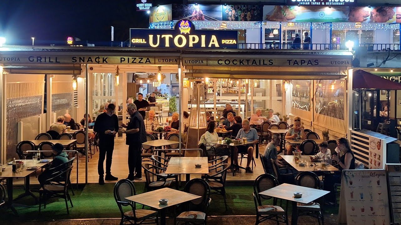 Utopia Restaurant, Playa Blanca. Lanzarote food, lovely views and cocktails - YouTube
