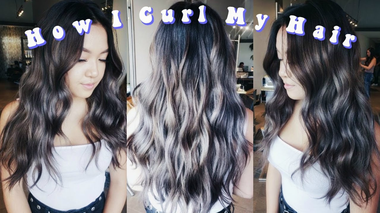 QUICK & EASY LOOSE BEACHY WAVES | hair tutorial | maiphammy - YouTube