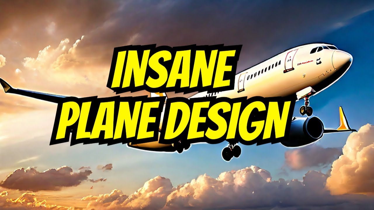 This Is What Happens When The Wings Meet The Tail. Crazy Plane with ...