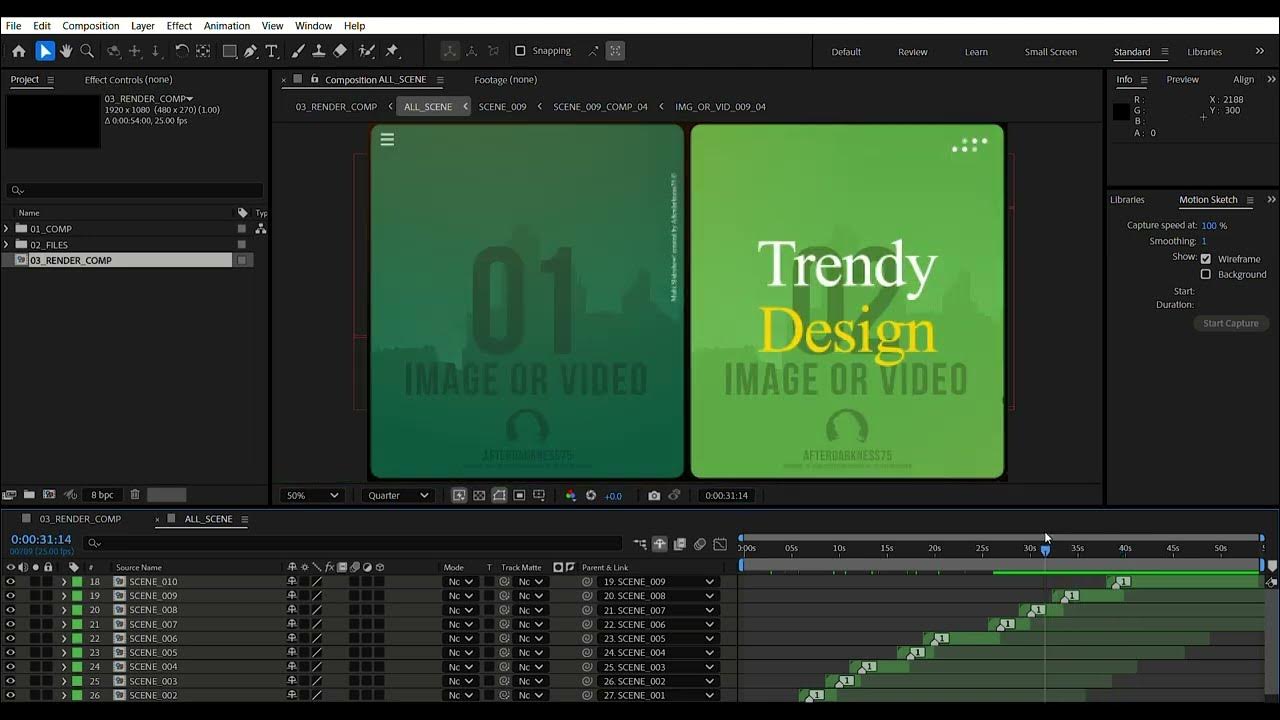 Multiple Animated Collage Effects in After Effects [ Project File ...