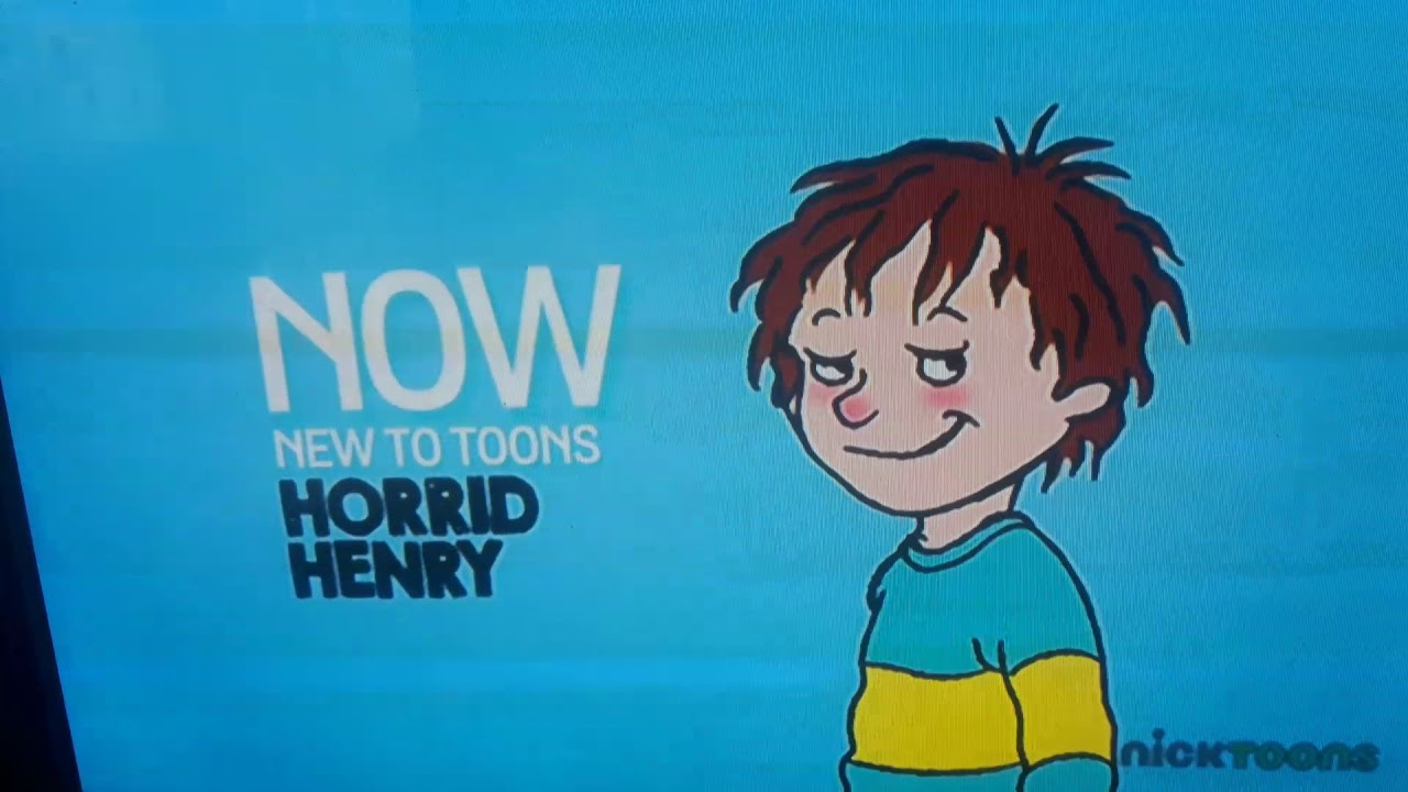 Now Back to Horrid Henry Promo Nicktoons UK - YouTube