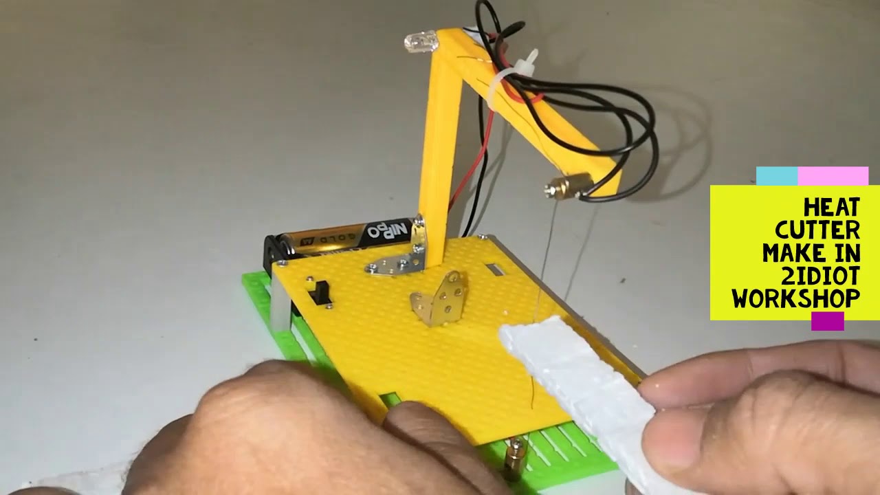 Science Project Enrgy Use for heat & heat use for cutter - YouTube