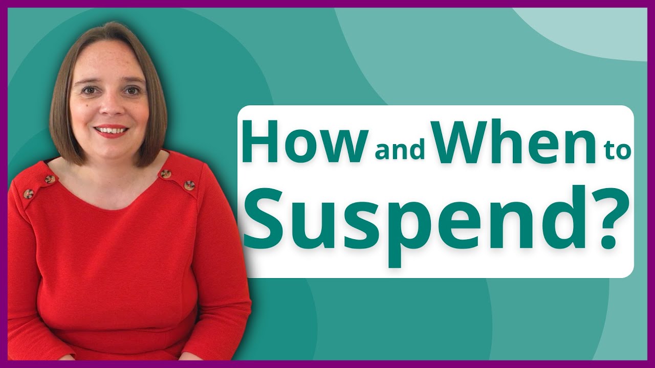 Suspending an Employee: The ultimate guide for 2024 - YouTube