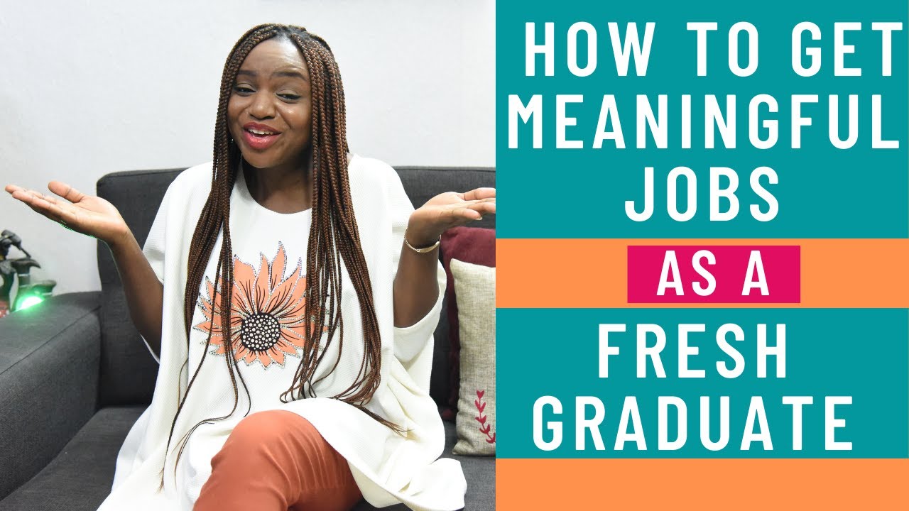 Do these things to always get meaningful jobs - YouTube