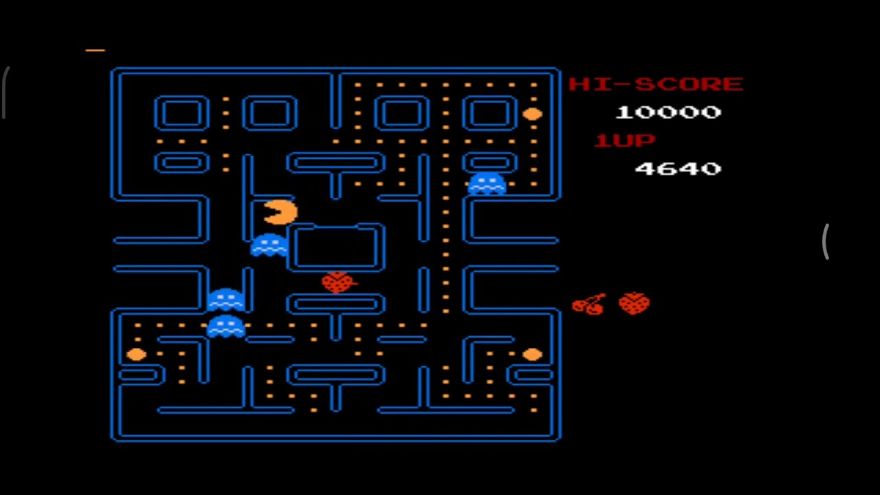 pac man nes games fun - YouTube