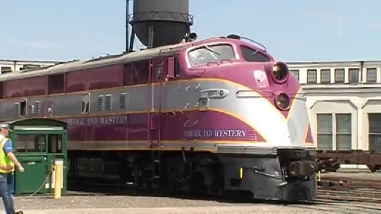 Atlantic Coast Line 501/Norfolk & Western 611, 05-28-2015 - YouTube