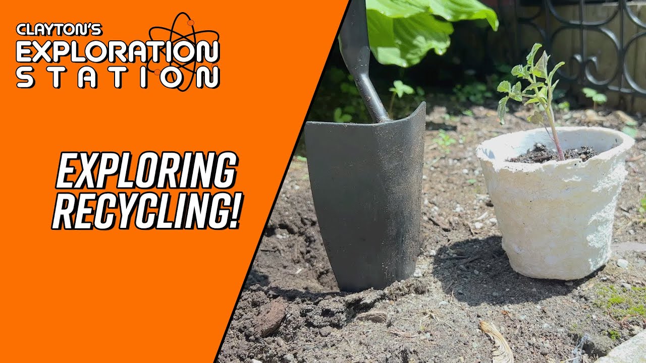Making Biodegradable Seedling Pots! - YouTube