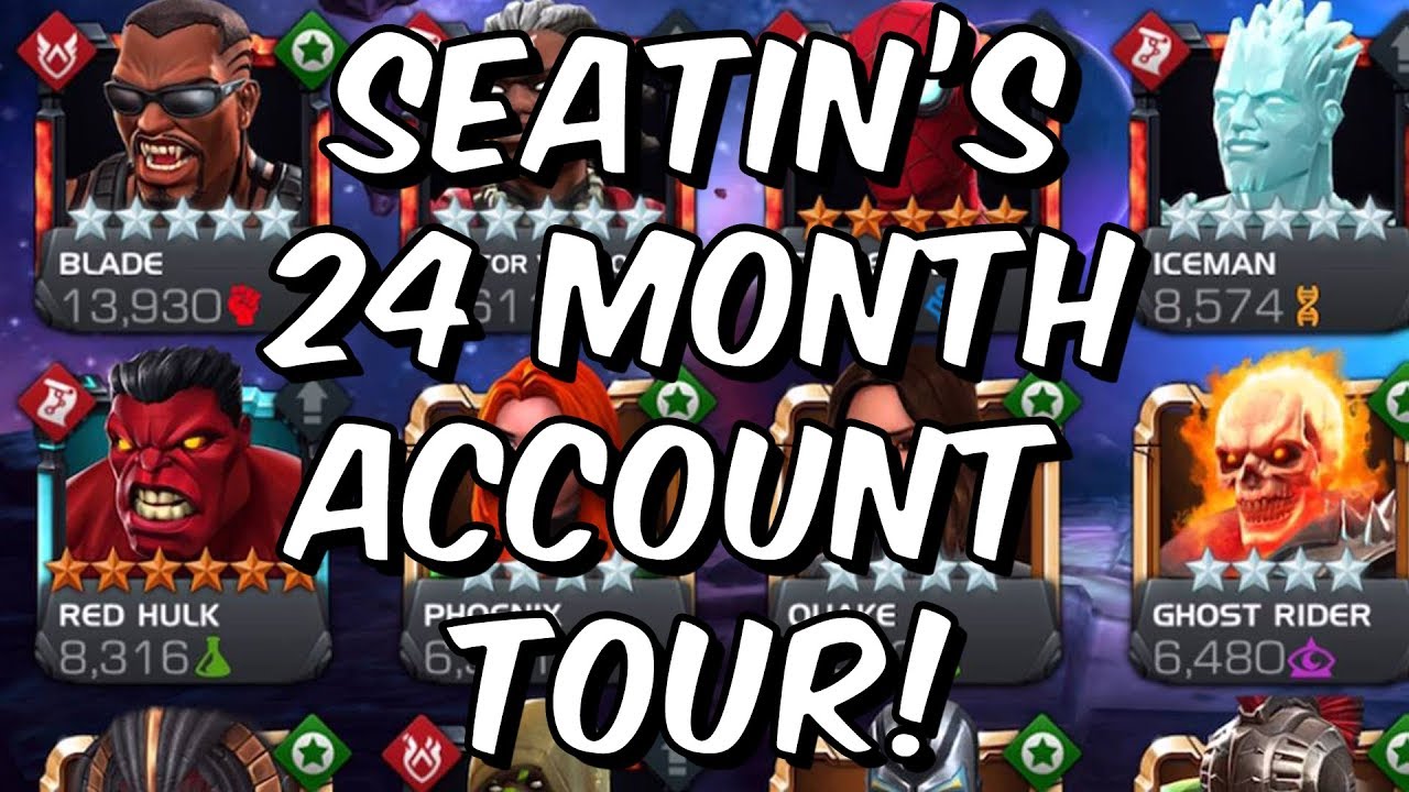Seatin's 24 Month Account Tour! - 2 Years Of Marvel Contest Of ...