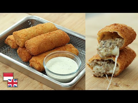 Istimewa! Resep CREAMY BEEF TRUFFLE RISOL [Sausnya Spesial!]