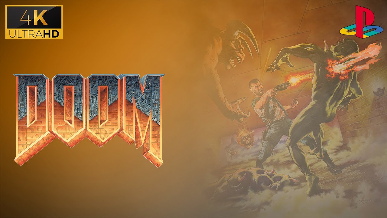 PS1 First Look [060] | DOOM (US) (1995) | 4K60ᶠᵖˢ - YouTube