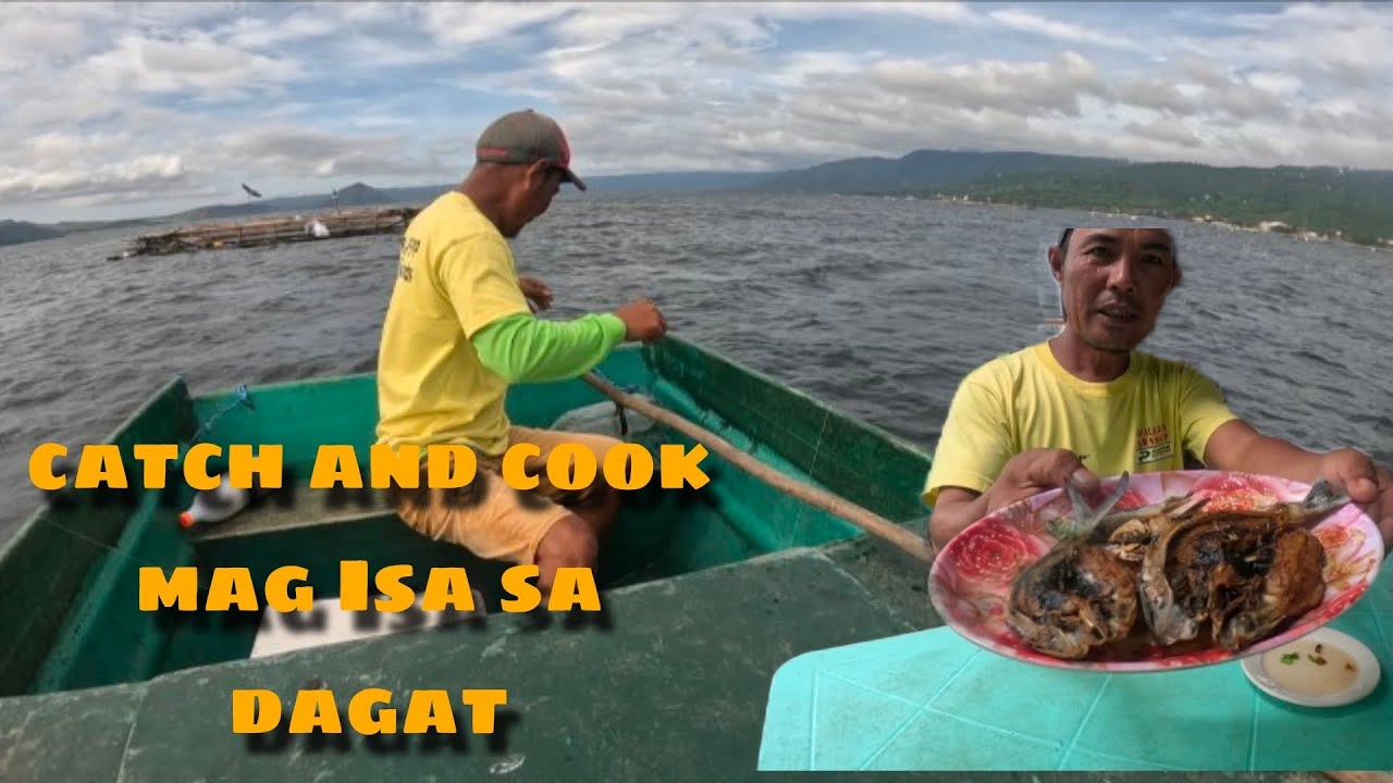 catch and cook mag Isa sa dagat - YouTube