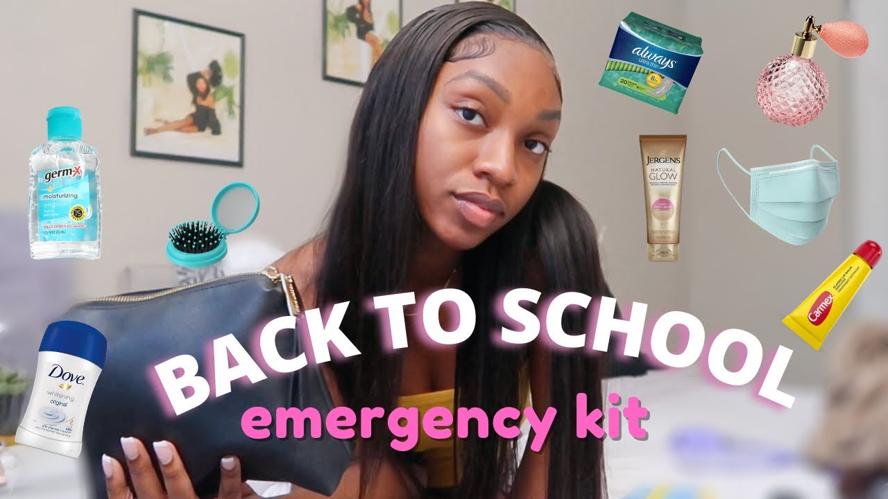EVERYTHING YOU NEED IN YOUR SCHOOL EMERGENCY KIT *THE BEST GUIDE* - YouTube