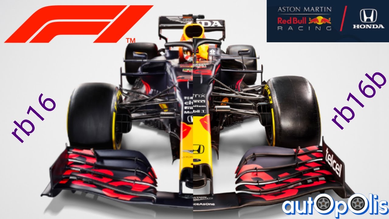 F1. NEW Red Bull RB16B (2021) vs RB16 (2020) EVOLUTION! - YouTube
