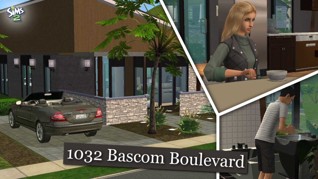 1032 Bascom Boulevard | The Sims 2 Speed Build - YouTube