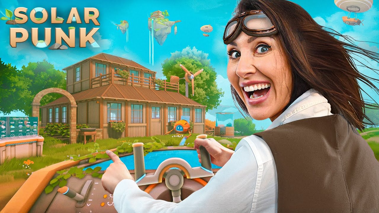 Ein geniales Coop Farming Game erwartet uns! Solarpunk Demo - YouTube