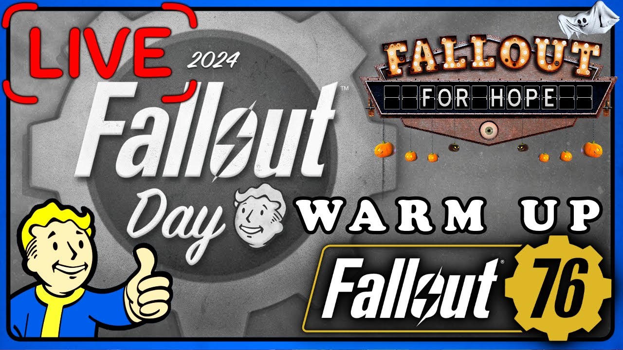 Fallout For Hope - Fallout Day Kickoff Party - Fallout 76 - YouTube