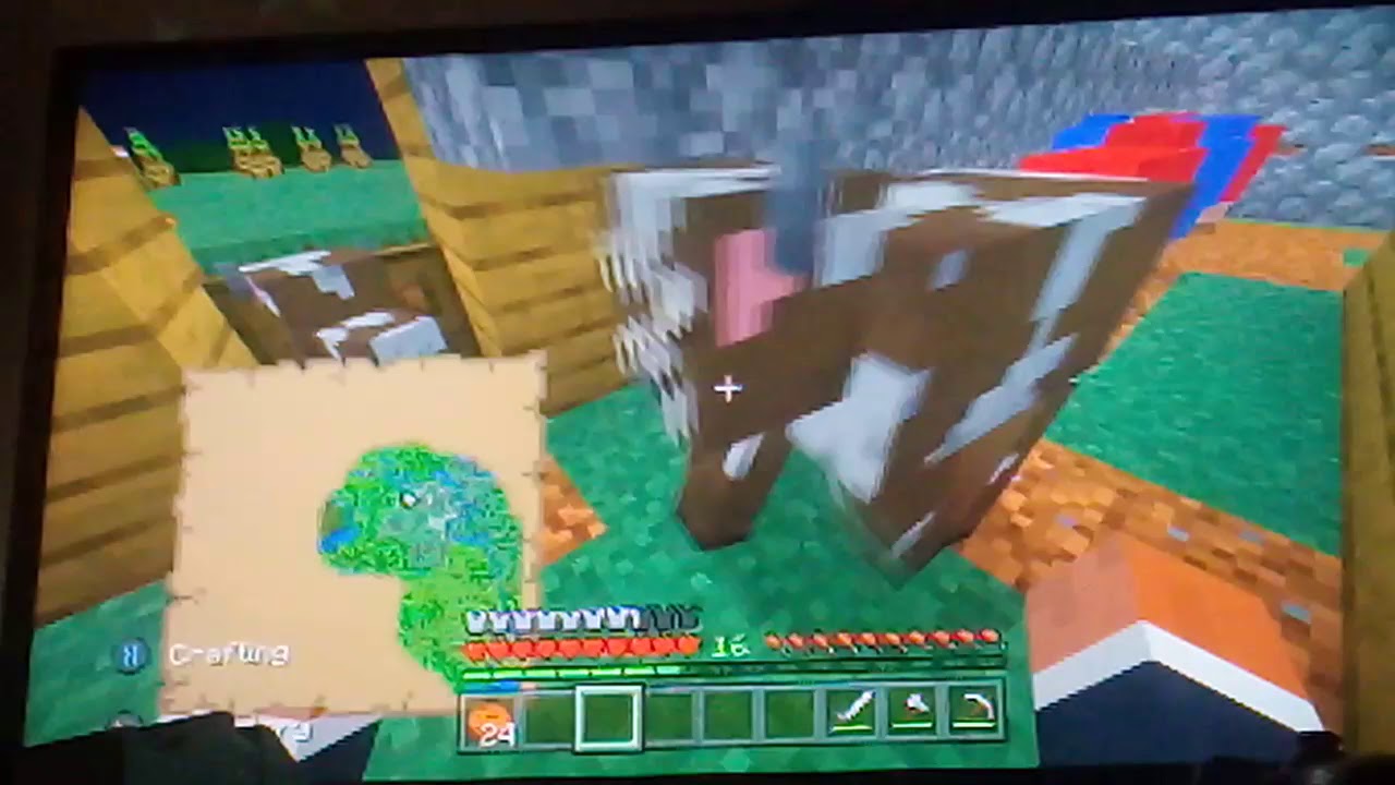 Minecraft with dental floss S1 E1 - YouTube