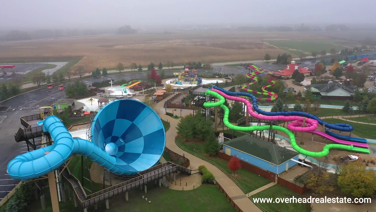 Raging Waves Illinois Largest Water Park - YouTube