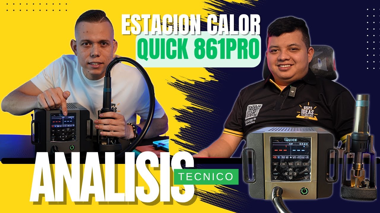 ¿Vale la pena la QUICK 861PRO? 🔥 Análisis Técnico Completo - YouTube