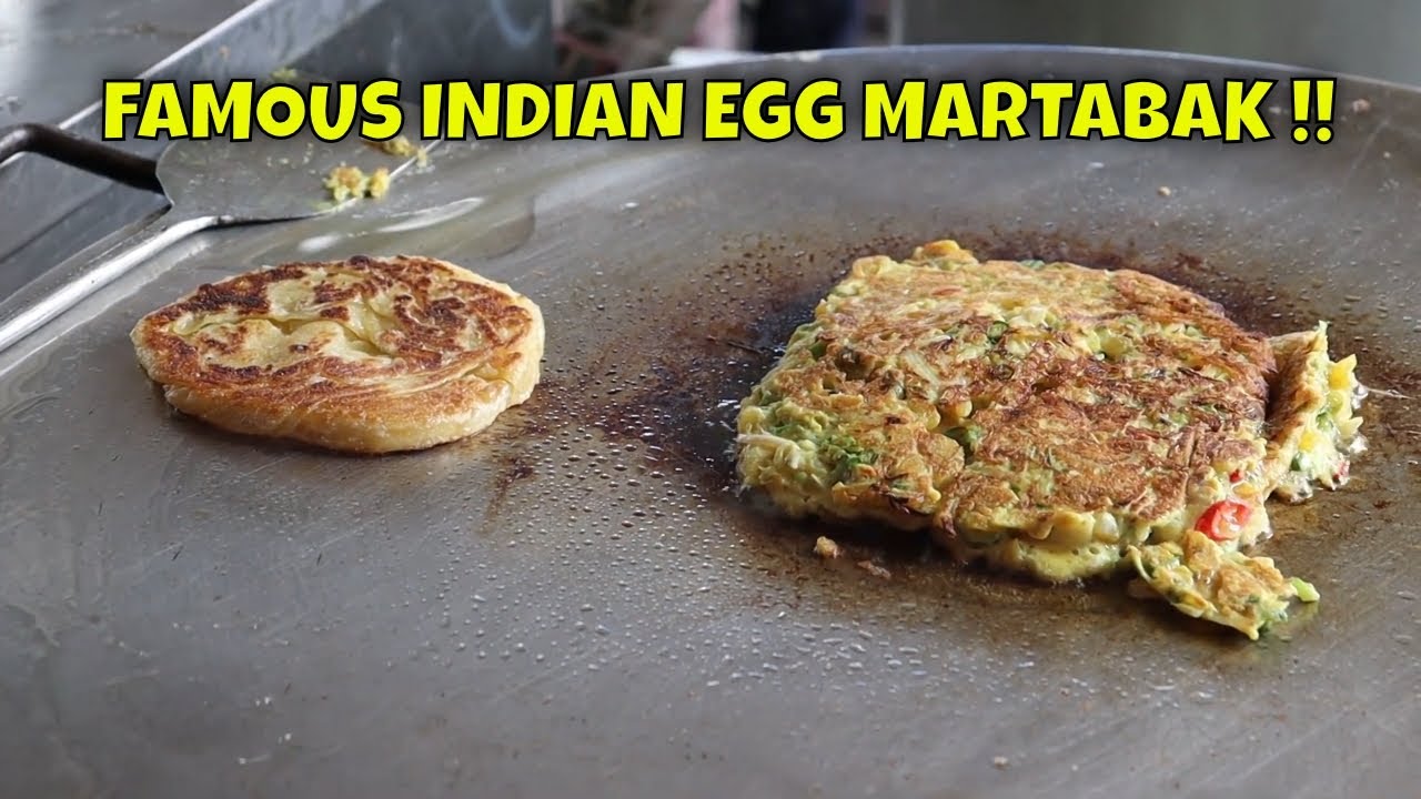 Unique Indian Egg Martabak | Martabak Gapa | Indonesian Street Food ...