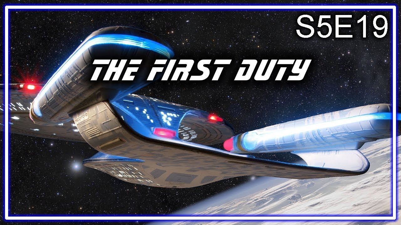 Star Trek The Next Generation Ruminations S5E19: The First Duty - YouTube