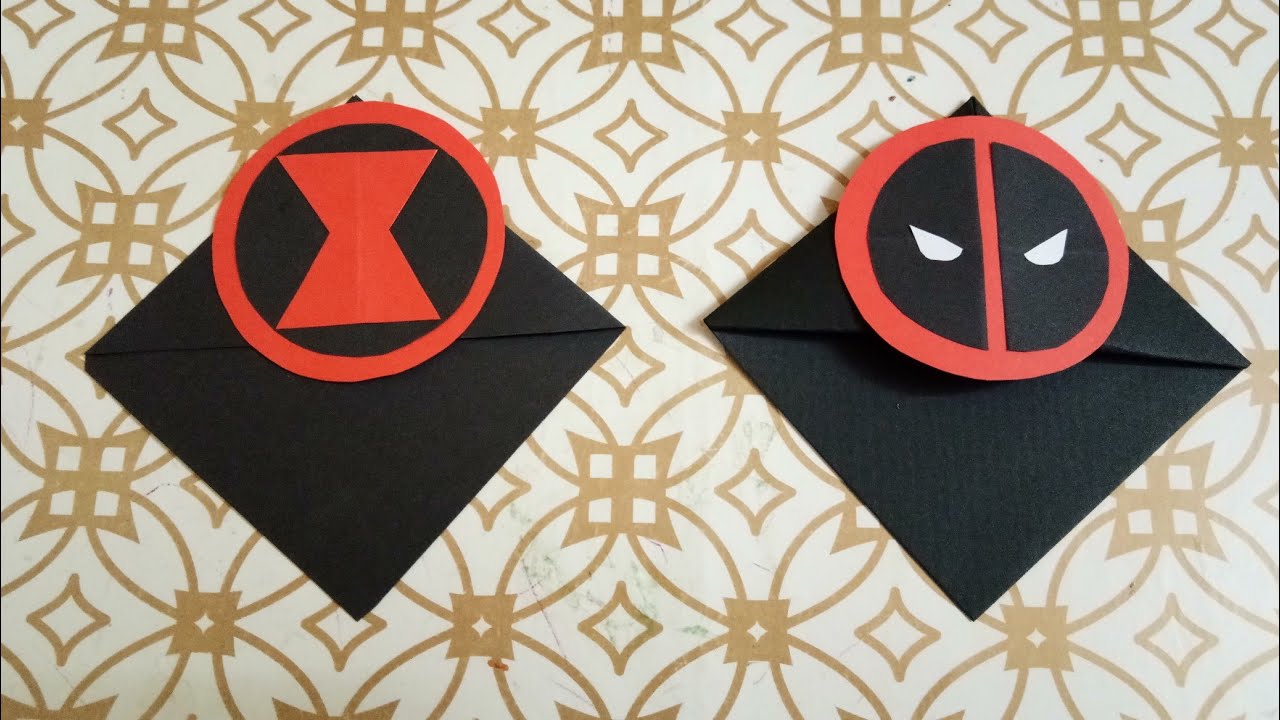 Make Your Own Bookmark Deadpool