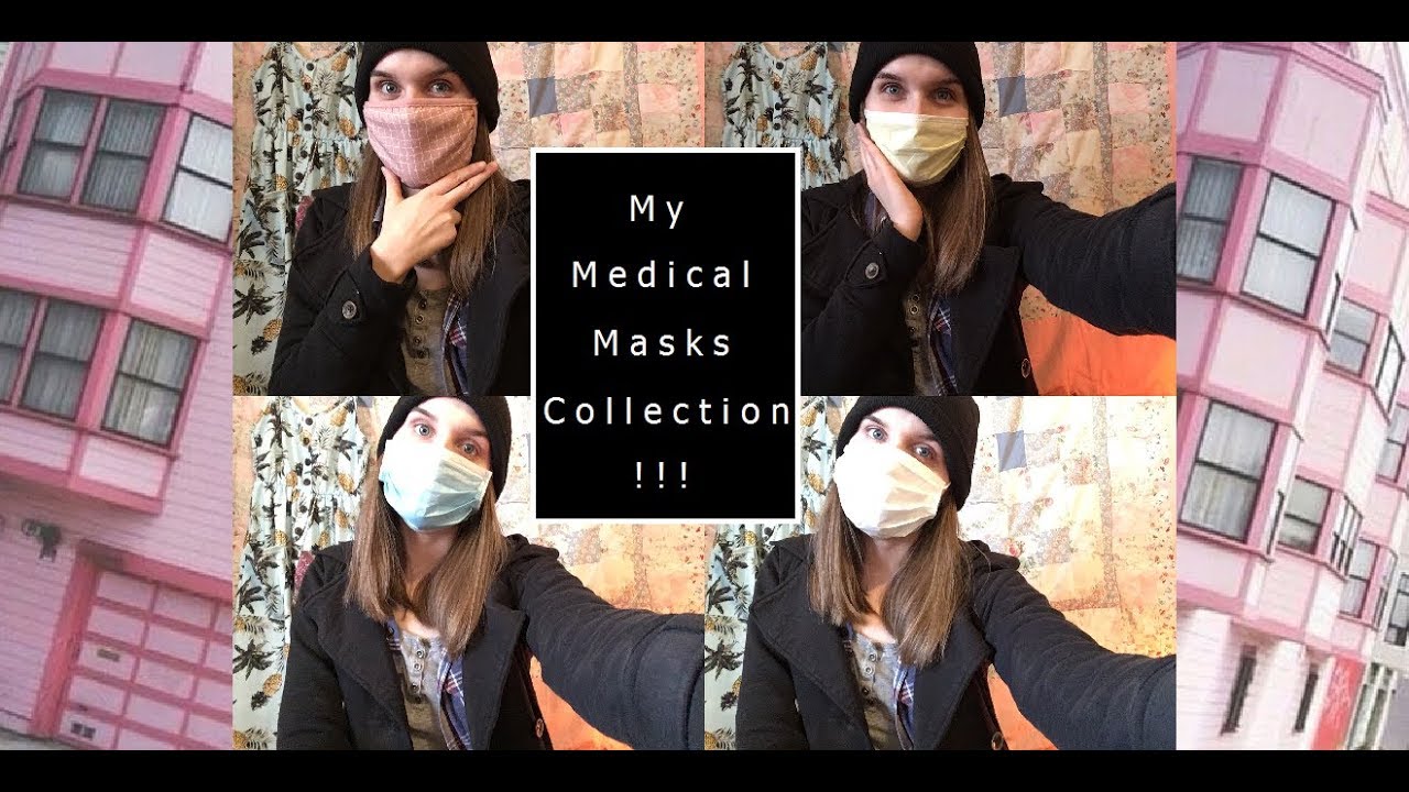 My Medical Masks Collection (+ Unintentional ASMR). - YouTube