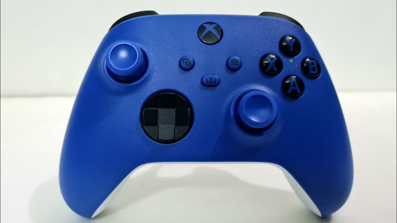 Xbox Series X Controller Shock Blue Unboxing - YouTube