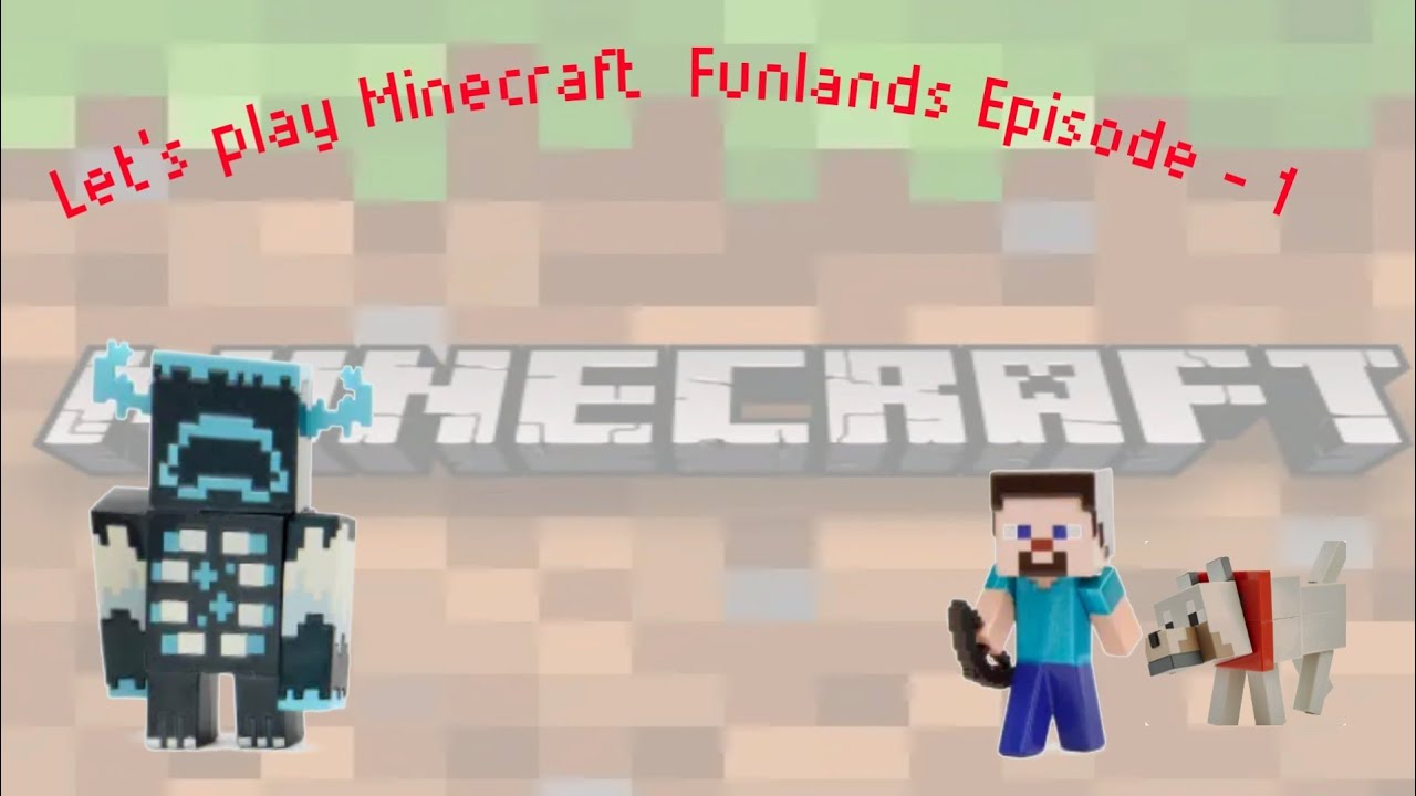 Playing Minecraft with a fun and cringy gameplay ll Funlands episode ...