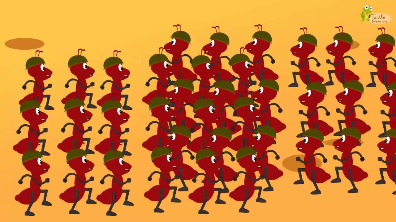 The ants go marching #6 song - YouTube