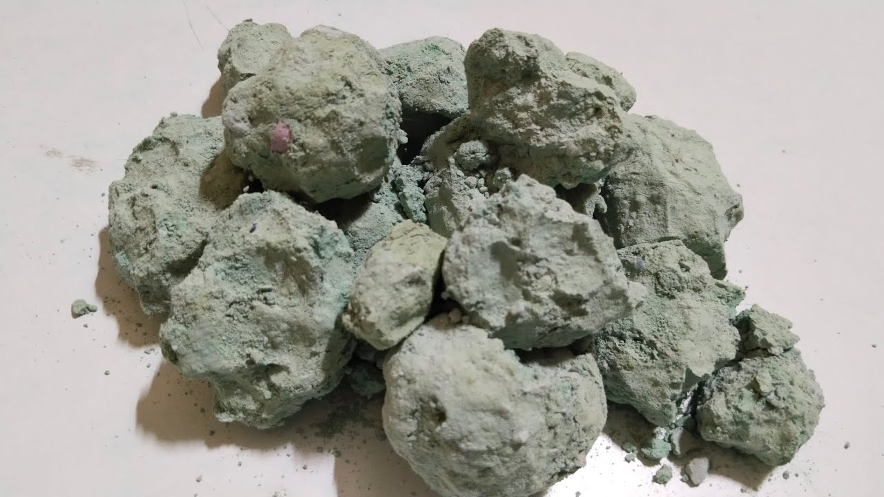 Again back with Most satisfying Green 💚 Asmr chunks, smooth and ...