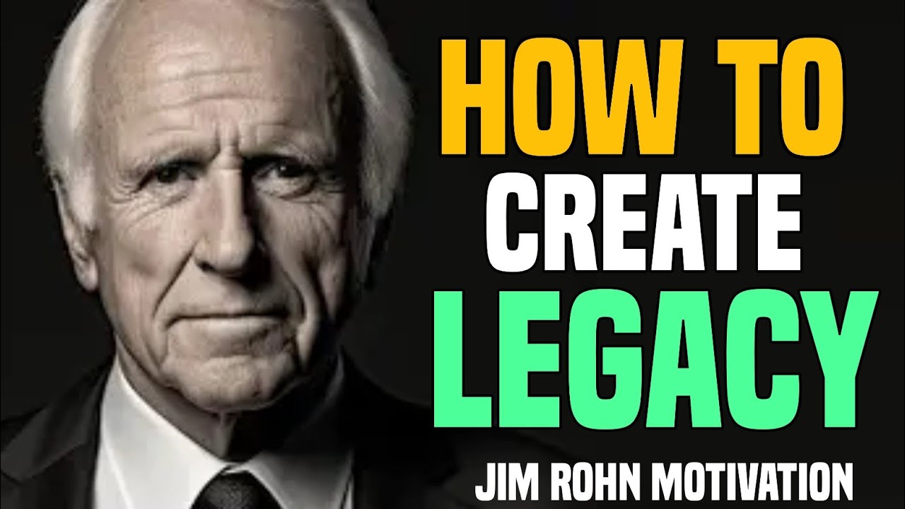 How to Create a Legacy: Life-Changing Principles Inspired by Jim Rohn ...