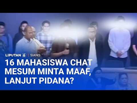 16 Mahasiswa Chat Mesum Minta Maaf, Lanjut Pidana? | Rombongan Diduga Pejabat Foto di Jalur Ekstrem