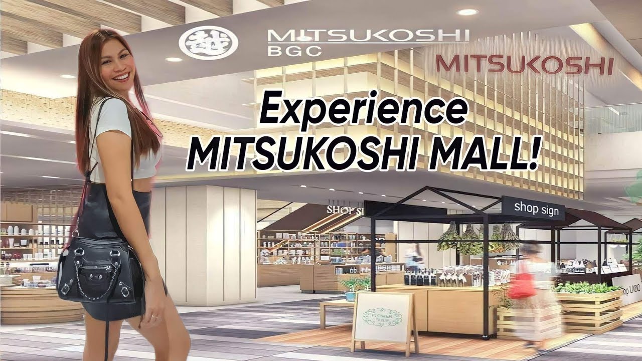 MITSUKOSHI!! the first ever Japanese Mall here in the philippines!!! - YouTube