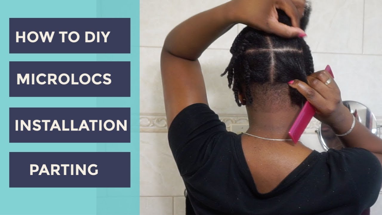 How To | DIY Microlocs Installation - YouTube